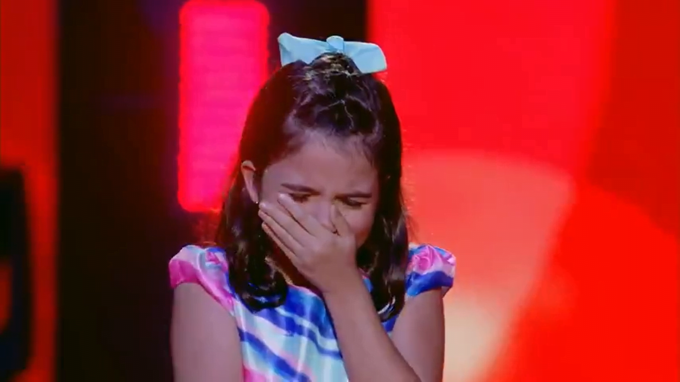 Maria Alice Farias se emociona no The Voice Kids; Veja os motivos